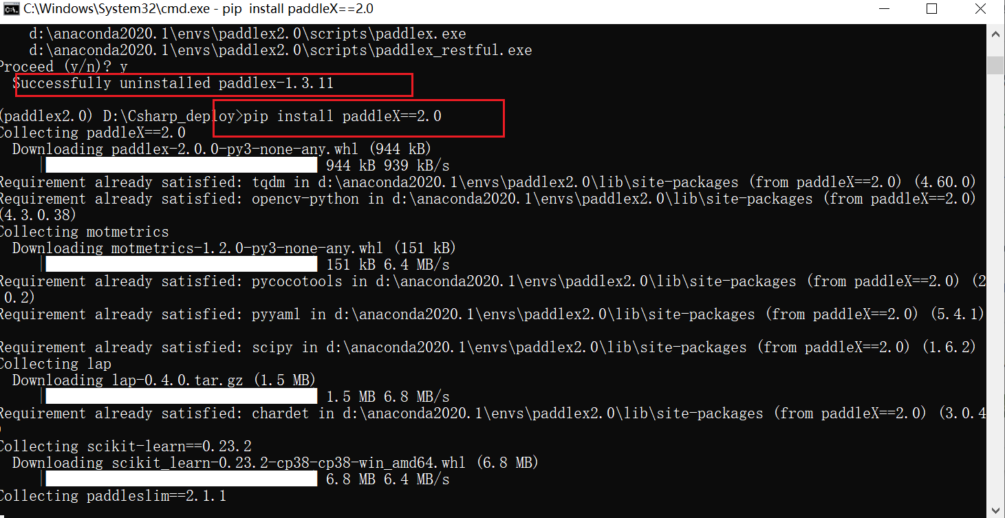 PaddleX 在windows10使用paddle_inference部署C#打包dll全教程_c# paddle-CSDN博客