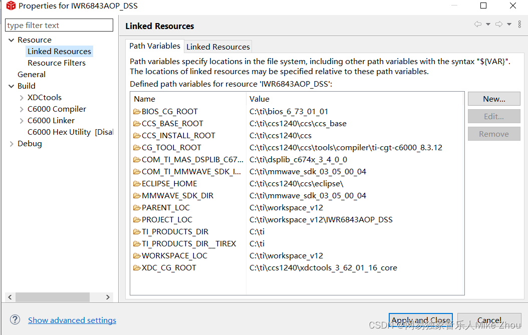 【ti毫米波雷达】iwr6843aop的ccs工程模板创建(mss)(cannot Find File Libsleepxwr68xxaer4f 解决方案)ccs的ti工程模板 Csdn博客