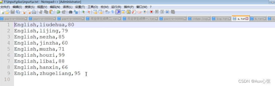 Hadoop-MapReduce的自定义输入输出_job.setinputformatclass-CSDN博客