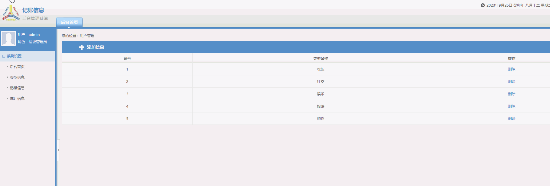 基于springbootmybatis的记账系统spring Boot个人记账系统 Csdn博客 9926