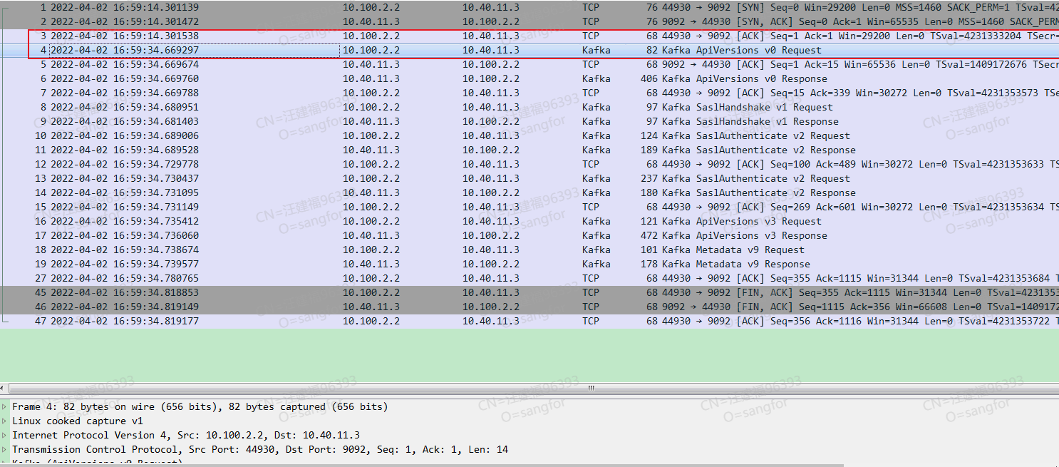 Kafka开启SASL认证，认证很慢，需要20秒问题排查_kafka sasl认证 慢-CSDN博客