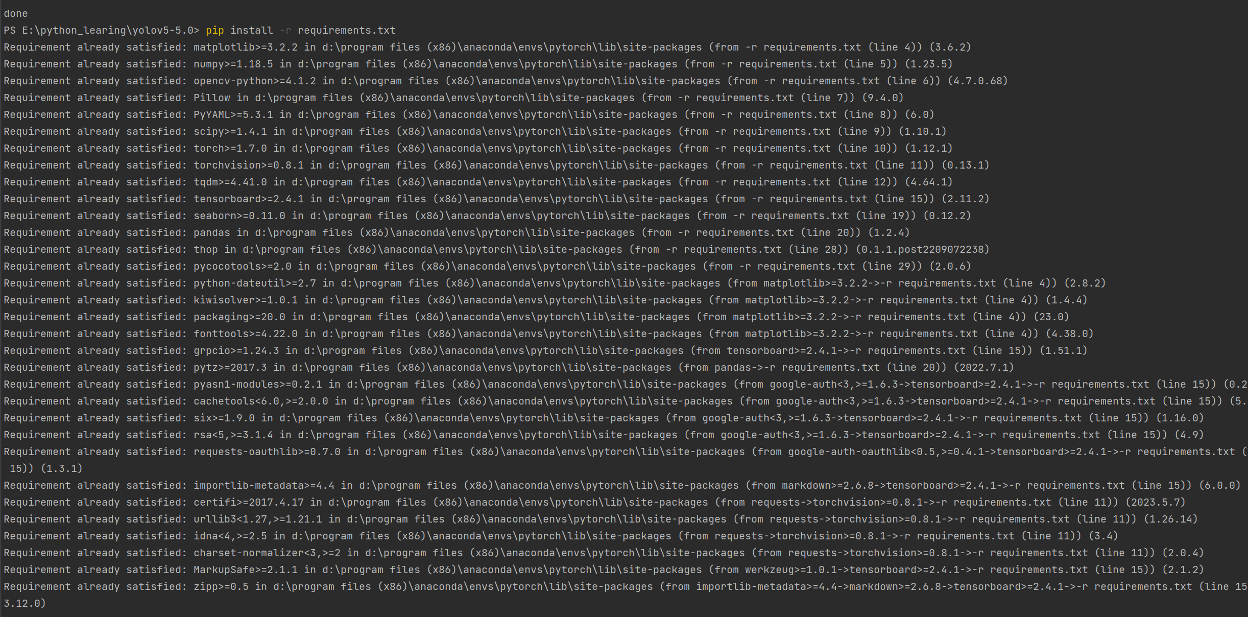 GItHUb下载深度学习环境配置出现的小问题以及解决方案_warning: error parsing requirements for pyltp: [er-CSDN博客