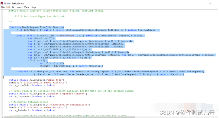 Fiddler抓包 | 竟然有这些骚操作，太神奇了？_fiddler script .py ex-CSDN博客