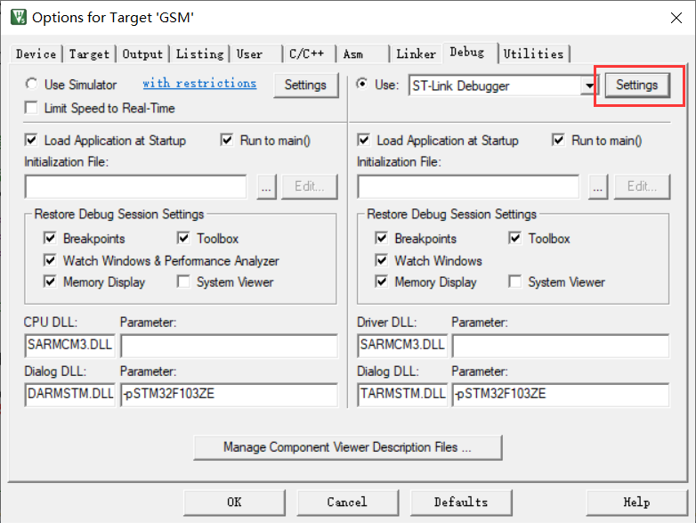 keil5选择ST-Link Debugger时候setting点击不了问题_keil5setting-CSDN博客