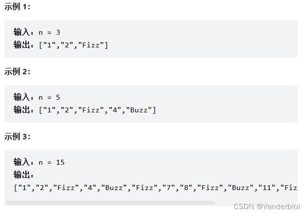 Leetcode-FizzBuzzC++实现_fizzbuzz c++-CSDN博客