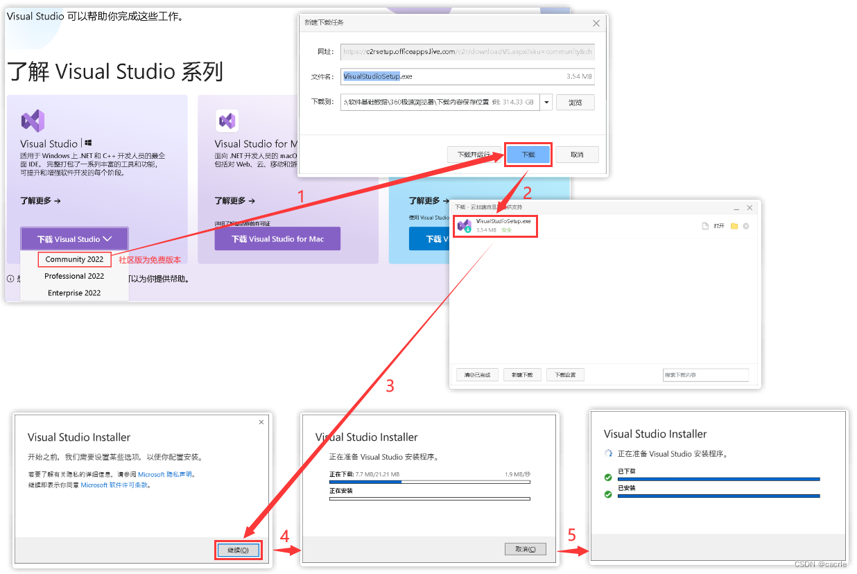 VisualStudio如何进行桌面软件开发？_visual studio桌面应用程序教程-CSDN博客