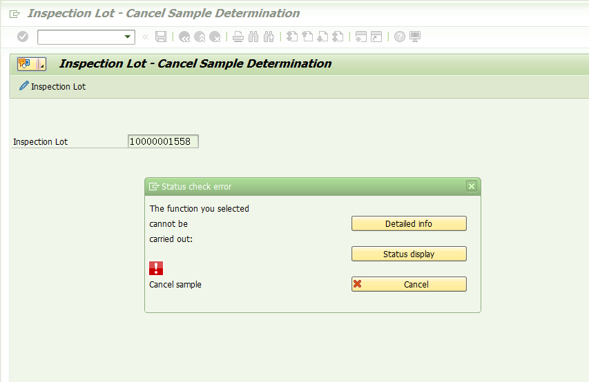 SAP QM 检验批录入了结果以后不能再Reset检验计划了？_sap qa02 检验批更新-CSDN博客