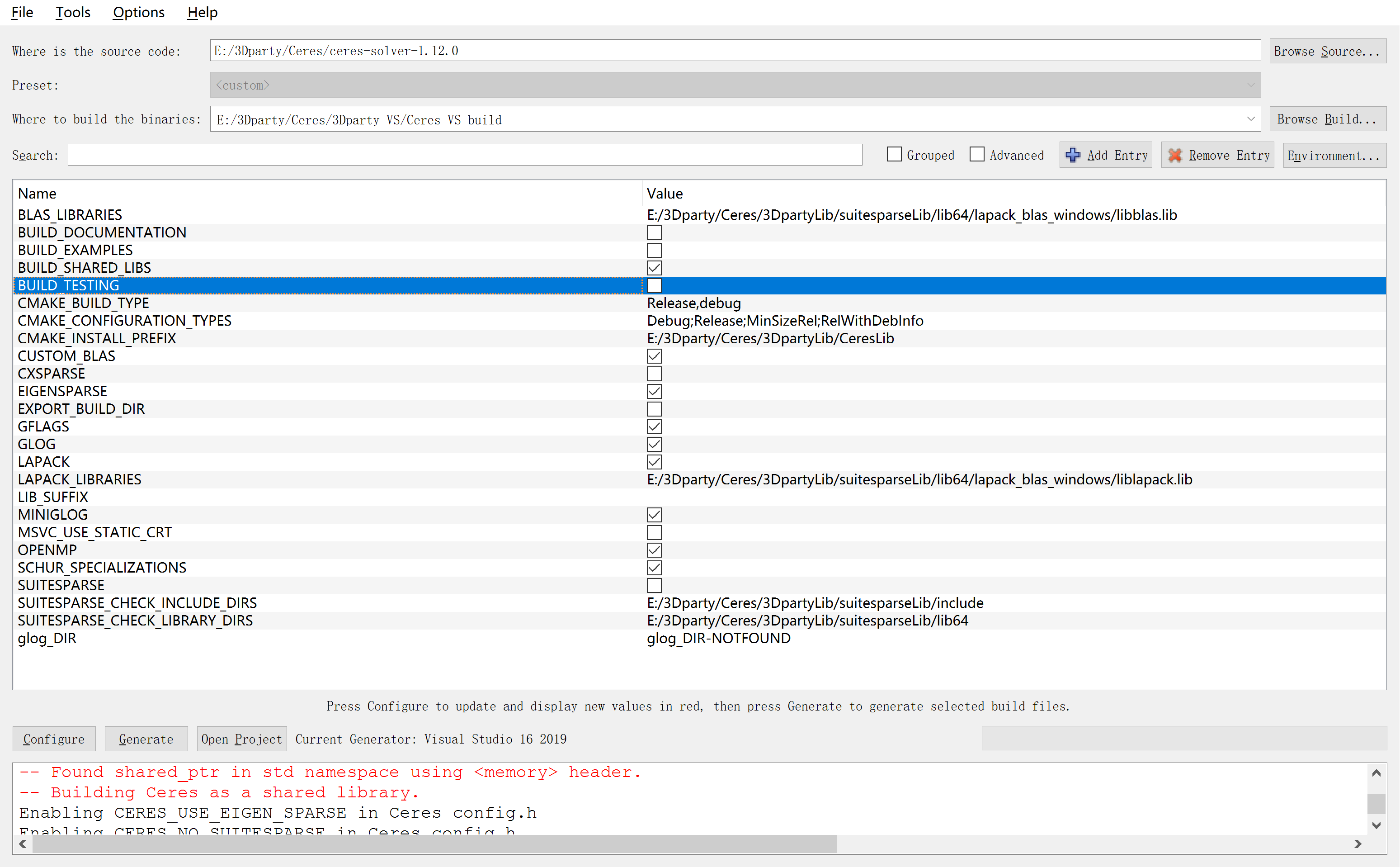 windows下编译、配置ceres库（保姆级教程）_ceres编译-CSDN博客