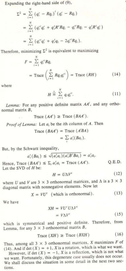ICP(Iterative Closest Point)算法和Umeyama算法-CSDN博客