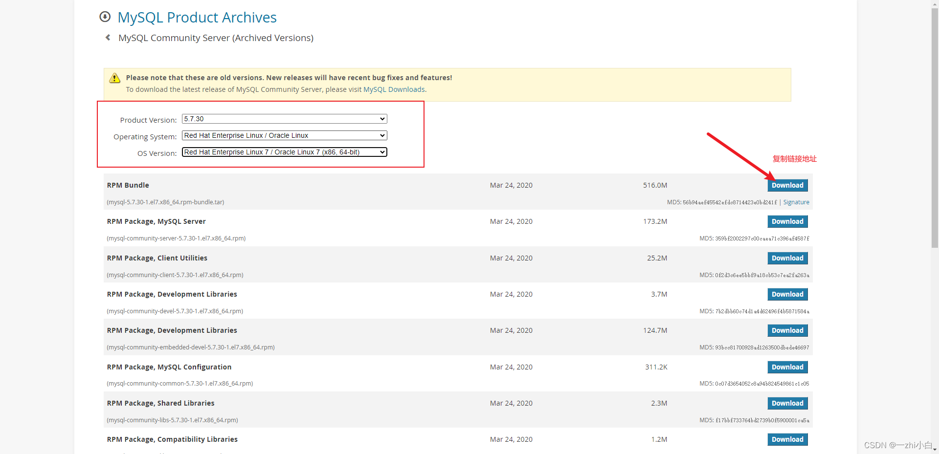 【MySQL安装】Linux MySQL安装（RPM）5.x_mysql rpm安装-CSDN博客
