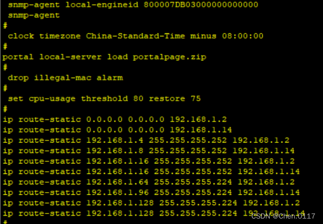 HCIA静态路由实验-CSDN博客