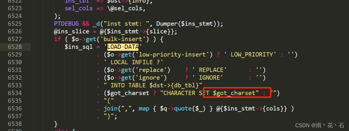 Pt Archiver 遇到特殊字符 表情包报错（load Data Local Infile） 修正版本pt Archiver Dbdmysqlst Execute 