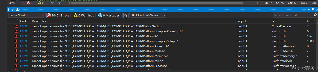 Unreal+VS编译报错_unrealvs-CSDN博客