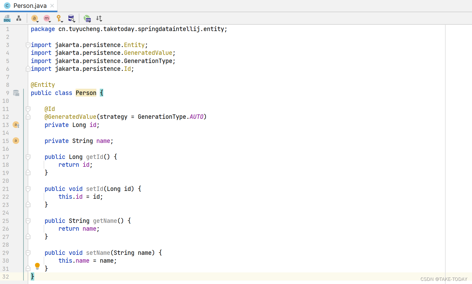 IDEA对Spring Data JPA的强大支持_idea jpa插件-CSDN博客