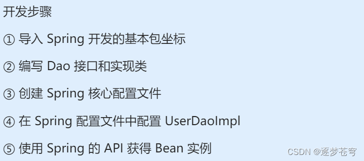 Spring快速入门 Csdn博客
