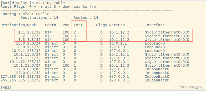 OSPF、RIP路由双向引入及网络技术交流圈实验_ospf引入直连路由-CSDN博客