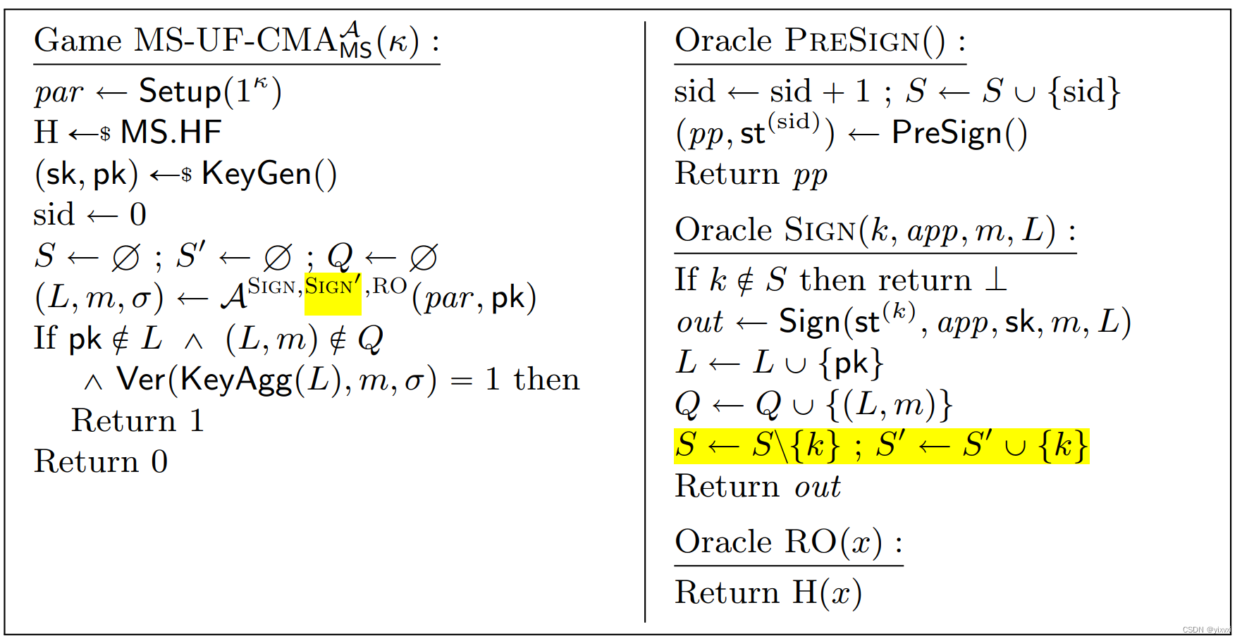 论文笔记：Threshold and Multi-signature Schemes from Linear Hash Functions_frost 阈值签名介绍-CSDN博客