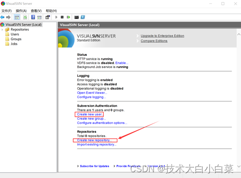 SVN使用详解（一）——SVN服务器的搭建及配置_svn服务器搭建-CSDN博客