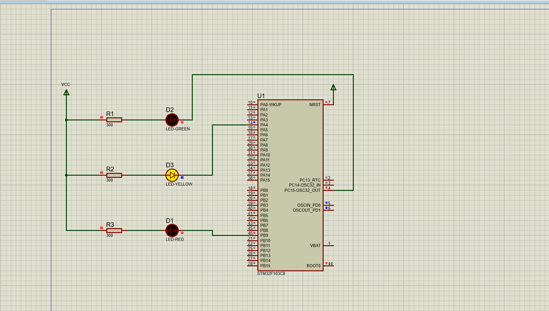 STM32F103的流水灯点亮版本1(寄存器地址操作)_stm32f103 hex-CSDN博客