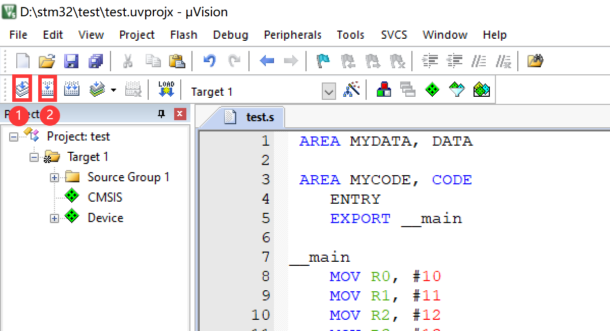 Keil环境配置及stm32程序的仿真调试_keil调试环境介绍-CSDN博客
