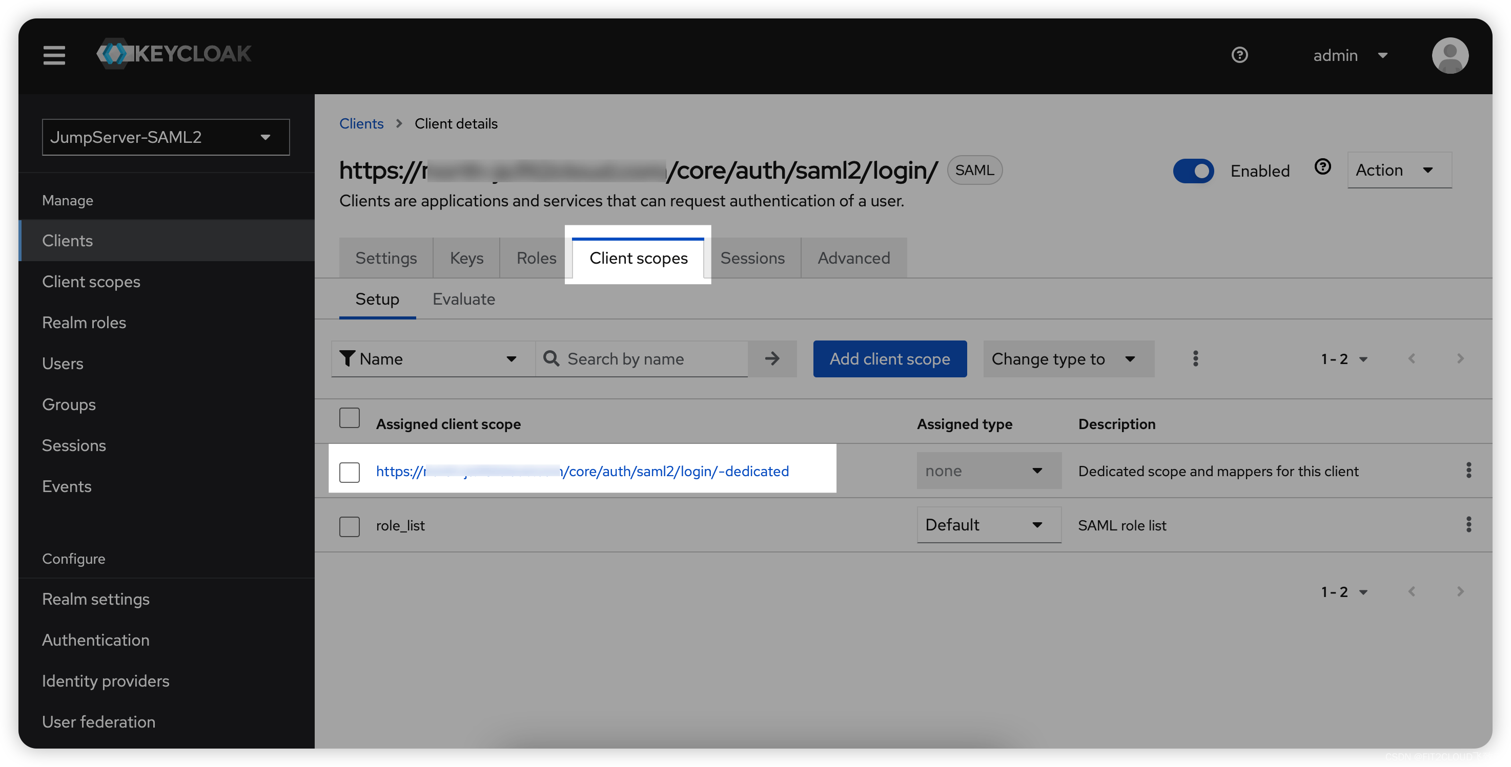 操作指南｜JumpServer与Keycloak集成对接_jumpserver集成到其他项目-CSDN博客