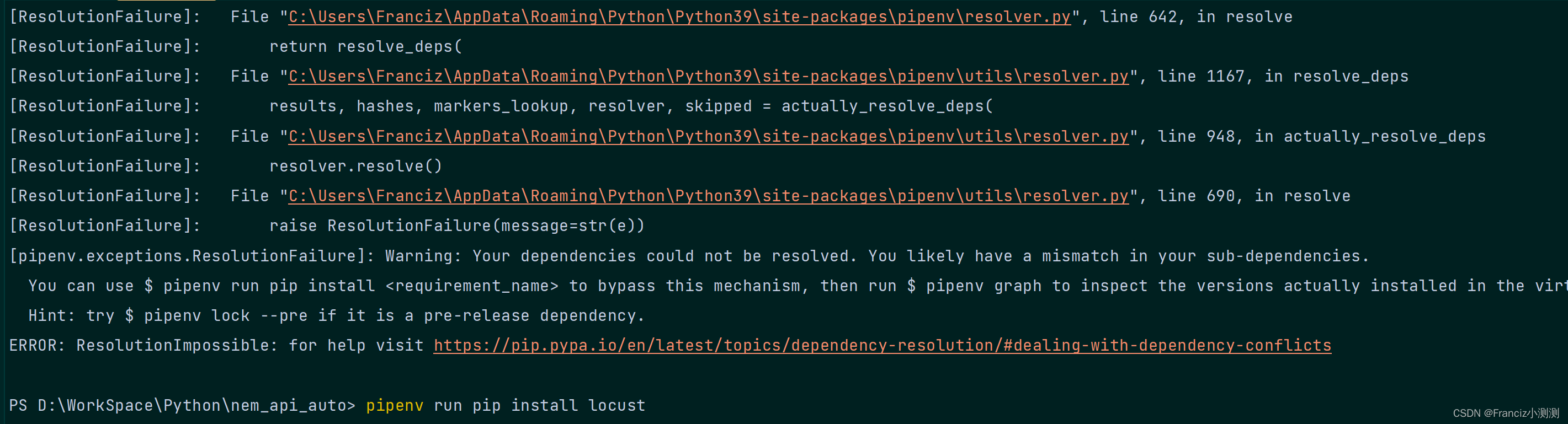 pycharm环境配置问题解决一览_failed to create virtual environment-CSDN博客