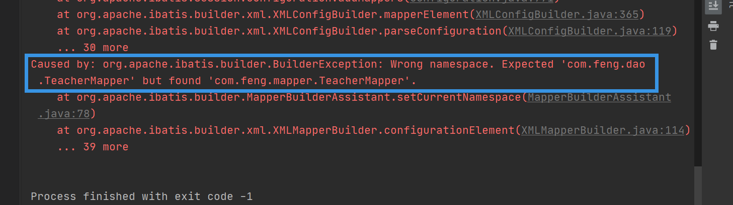 org.apache.ibatis.exceptions.PersistenceException: ### Error querying database. Cause: org ...