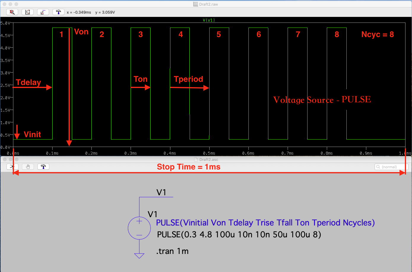 【LTspice】004 Voltage Source 参数配置_ltspice电压源的参数设置-CSDN博客