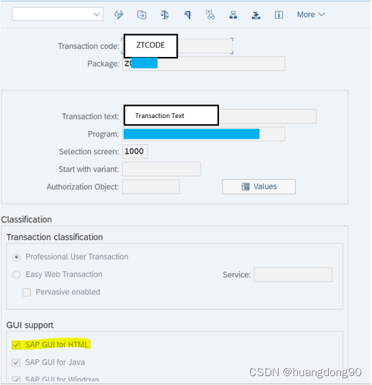 如何将SAP本地系统T-CODE配置在自定义FIORI APP上_sap的gui tecode挂在fiori上-CSDN博客