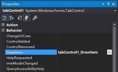 WinForm TabControl改变选中页的头部标签颜色_c#tabcontrol 切换页面control按钮颜色-CSDN博客