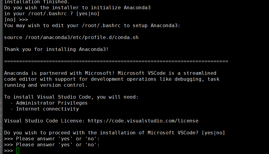linux 服务器下安装Anaconda---（CentOS7）_centos7 anaconda source 进不去-CSDN博客