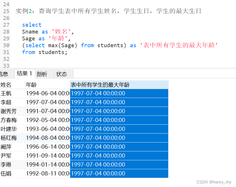Sql入门之第十七讲——子查询sql子查询怎么写 Csdn博客