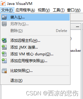 使用jdk自带的VisualVM分析hprof堆转储文件_jvisualvm分析hprof-CSDN博客