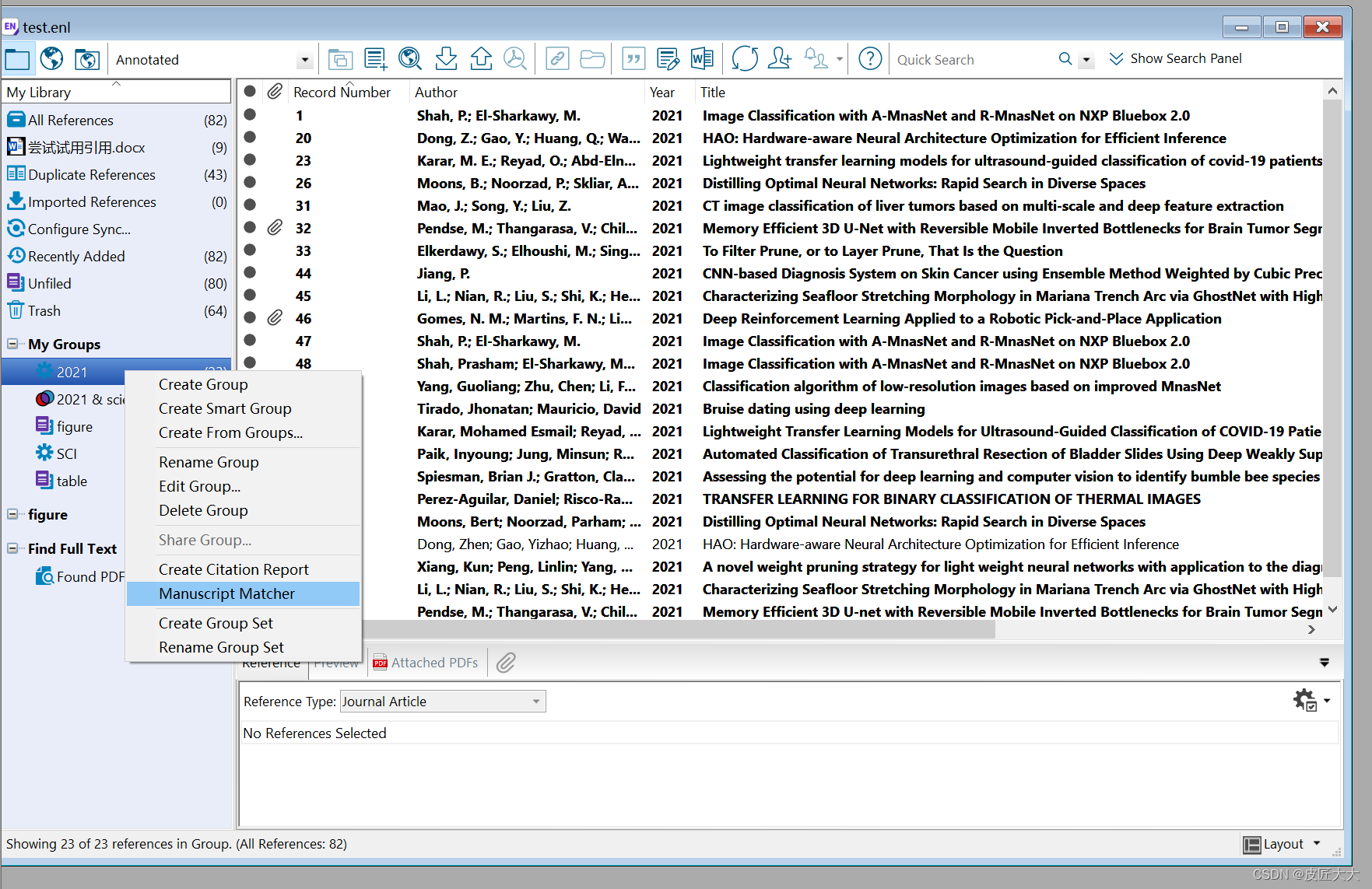 endNote教程 -4-编辑参考文件格式_endnote word 教程-CSDN博客