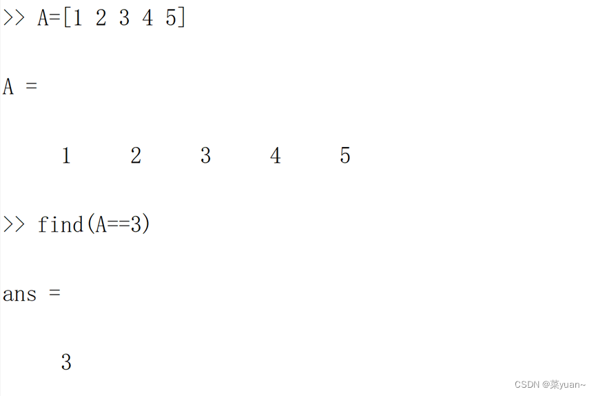 Matlab 基础笔记一数组的生成matlab生成数组 Csdn博客