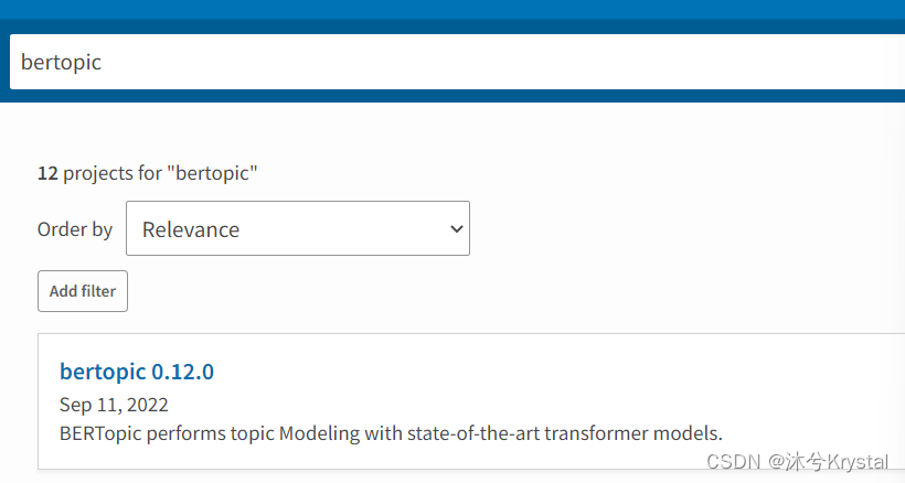 【实验】主题建模工具BERTopic的安装及使用过程中的报错解决方案_bertopic的方法用不了-CSDN博客