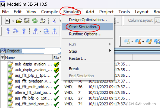 modelsim独立仿真IP核的方法_modelsim 仿真 ddr2 ip核 测试 和自定义仿真平台搭建 ip核仿真-CSDN博客