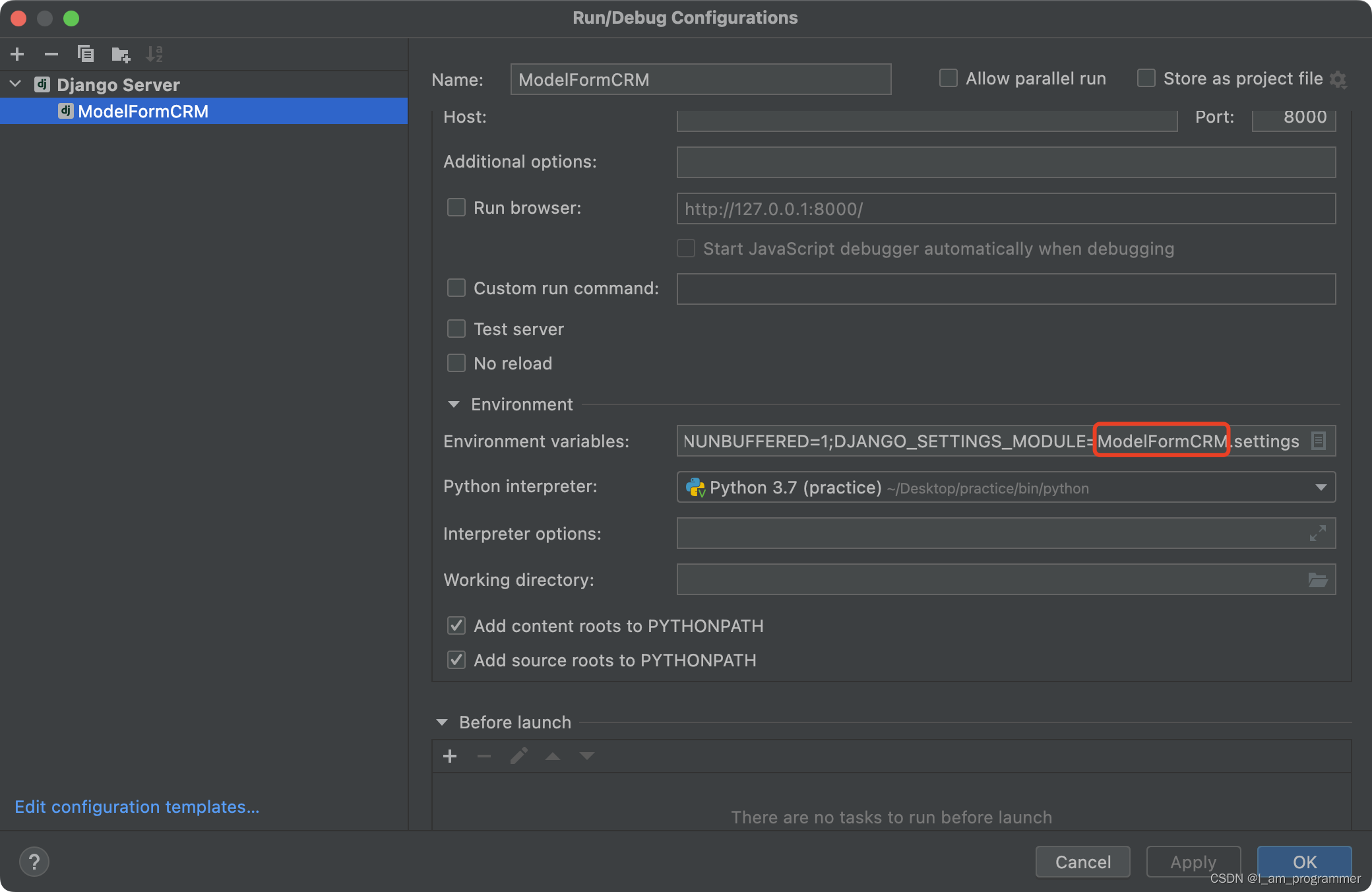 Django项目重命名流程_pycharm django项目改名-CSDN博客