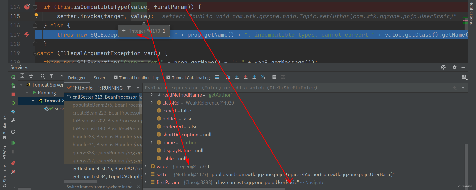 【dbutils jdbc工具】报错：Cannot set Xxx: incompatible types, cannot convert java.lang.Xxxx to Xxxx的解决 ...