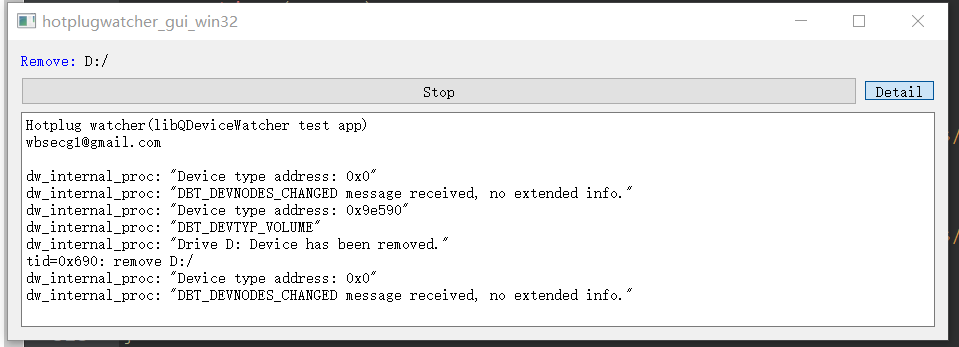 Qt U盘拔插监控 源码分享_qdevicewatcher-CSDN博客