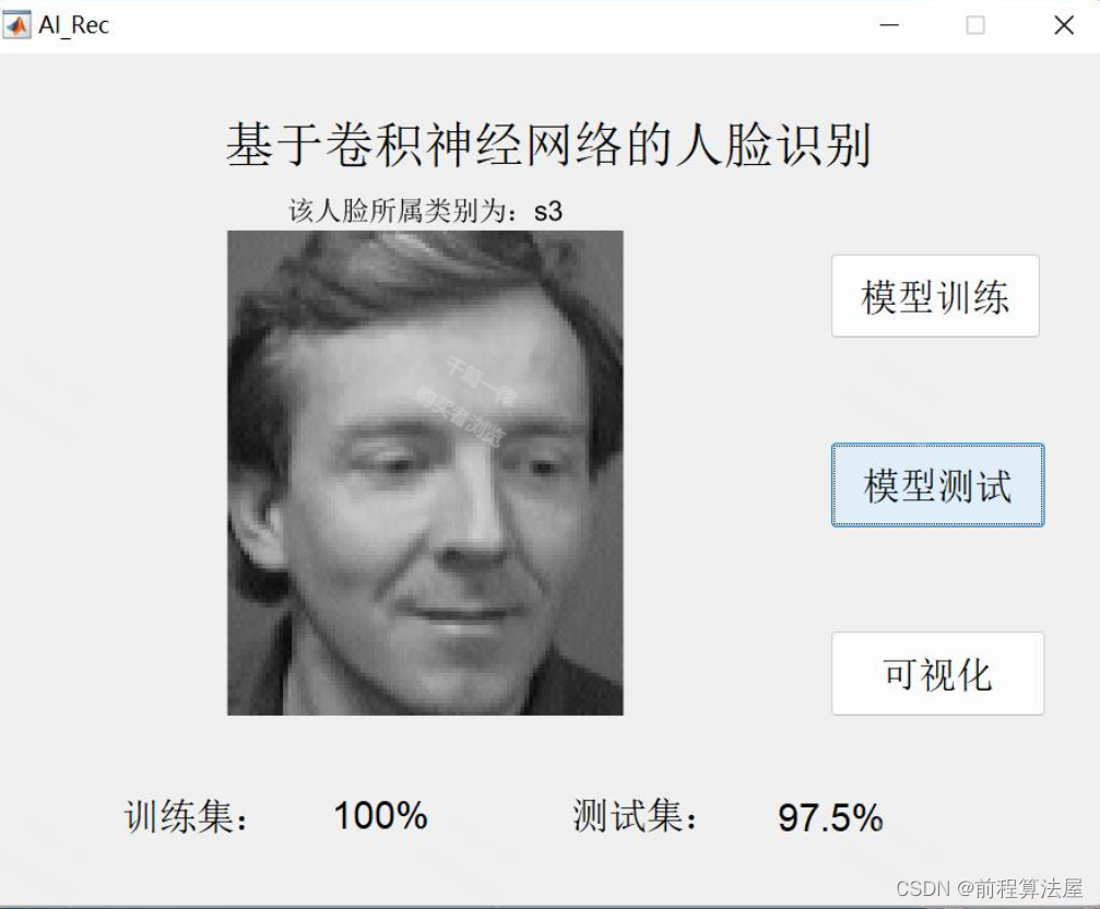 图像识别算法 Matlab基于卷积神经网络 Cnn 的人脸识别算法 神经网络orc识别 Matlab Csdn博客