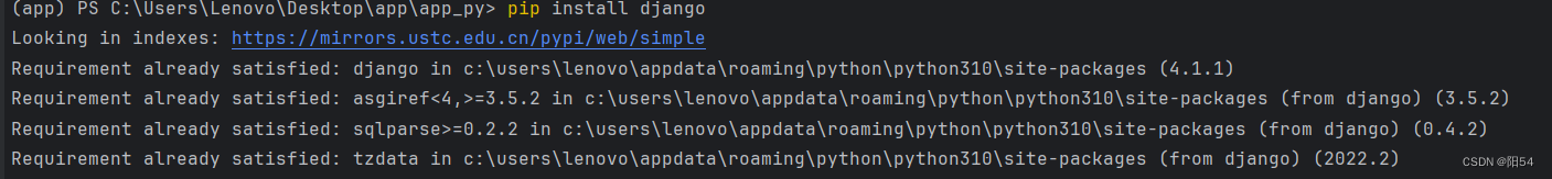 在anaconda环境下,安装django并解决 ‘django-admin‘ 不是内部或外部命令，也不是可运行的程序 或批处理文件_django-admin : 无法将“django ...