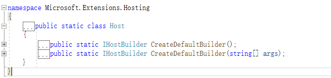 .NET5中 Host.CreateDefaultBuilder(args)详解-CSDN博客