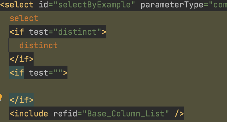 Caused by: org.apache.ibatis.ognl.ParseException: Encountered “＜EOF＞“ at line 1, column 0.-CSDN博客