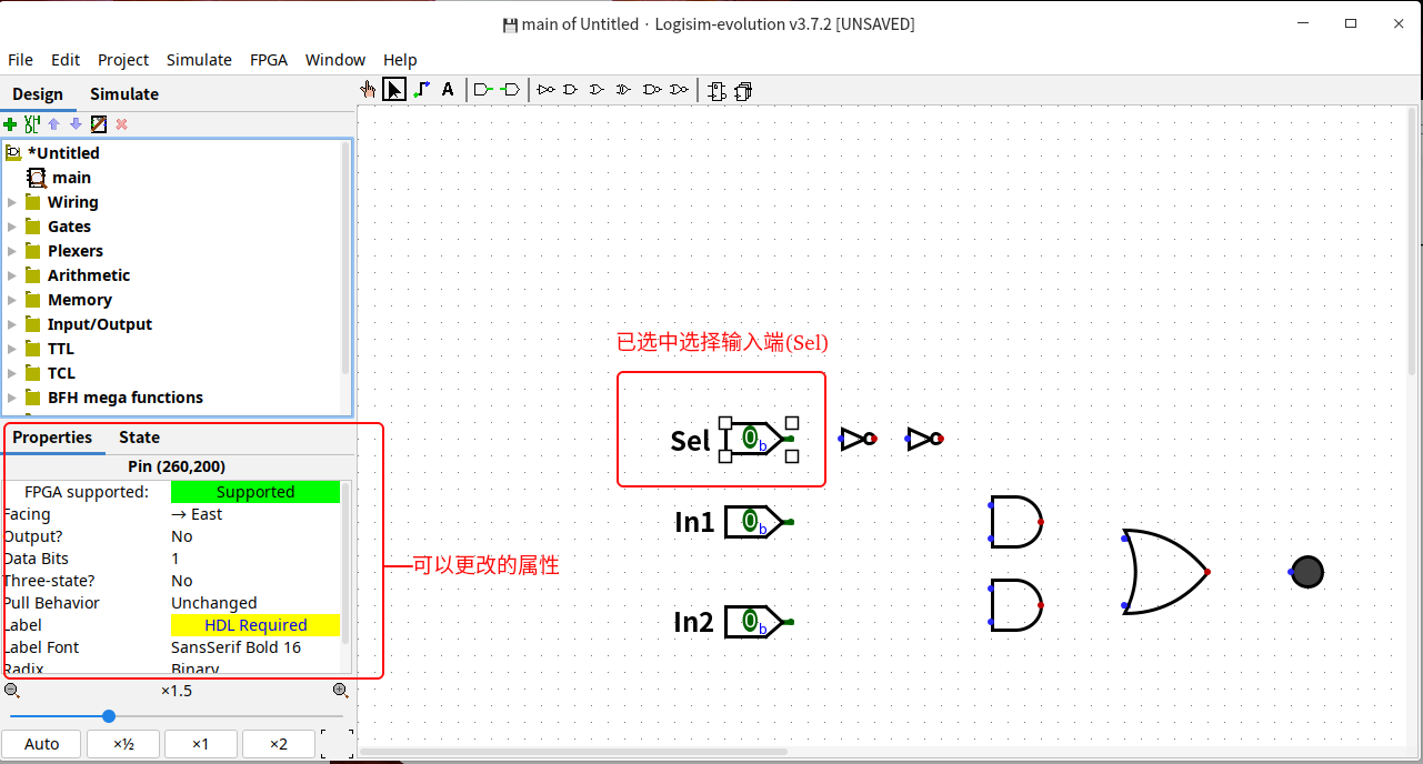 利用logisim-evolution软件学习数字电路（一）_「已注销」的博客-CSDN博客