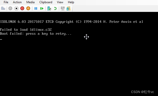 Failed to load Idlinux.c32, Boot failed: press any key to retry_failed to load ldlinux.c32-CSDN博客