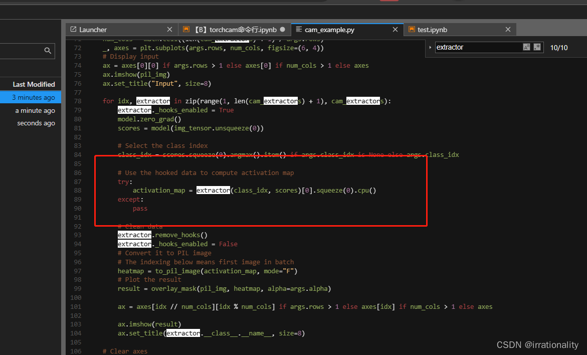 torchcam热力图使用常见报错_trying to backward through the graph a second time-CSDN博客