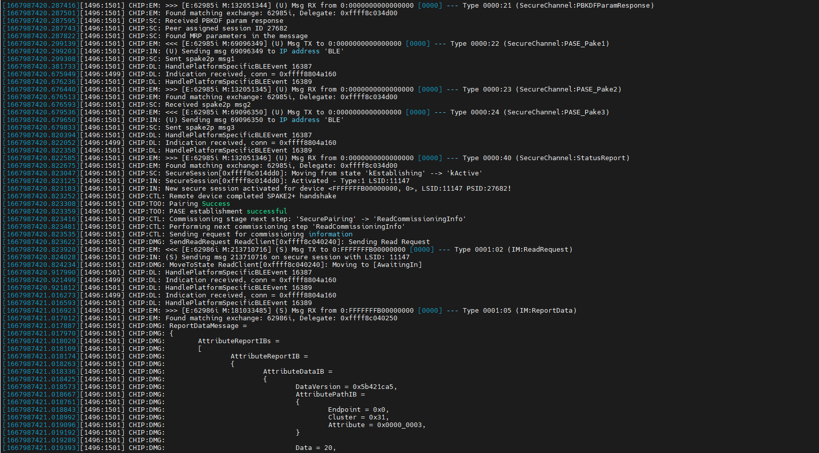 Matter Over Thread实战教程-Silicon Labs EFR32-2-03：官方Demo功能测试_mattertool代码 ...