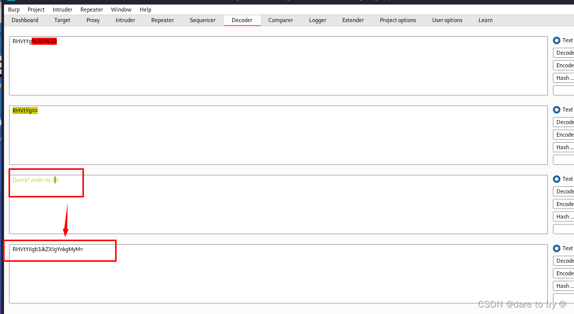 【SQL注入-11】base64注入案例—以Sqli-labs-less22为例（借助BurpSuite工具）_base64注入语句-CSDN博客