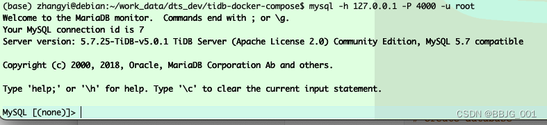 docker部署TiDB_tidb docker-CSDN博客